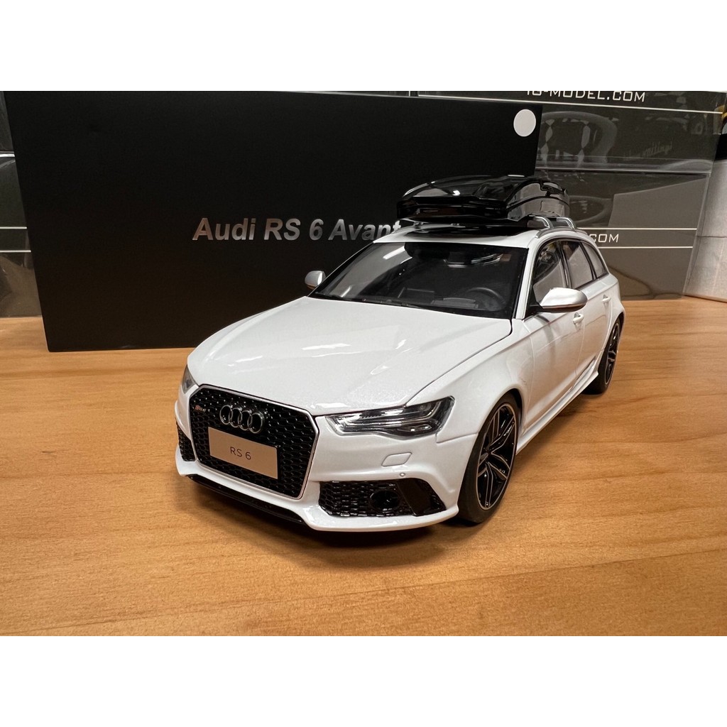 Well 1: 18 Alloy Audi RS6 (C7) Full Open Snow White with Free Travel ...