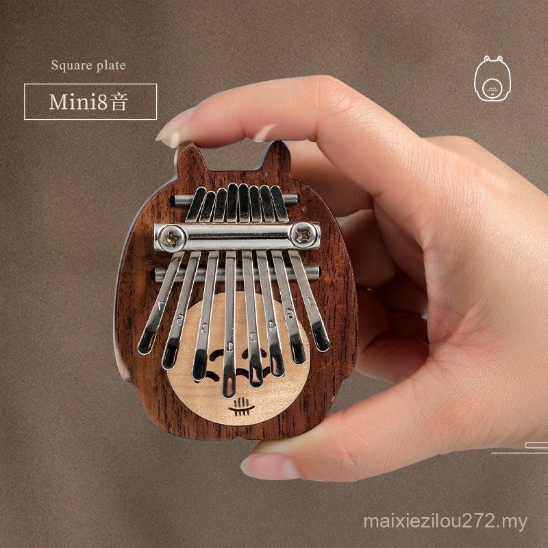 Luru Mini Thumb Piano Kalimba Eight-Tone My Neighbor Totoro Hand Dial ...