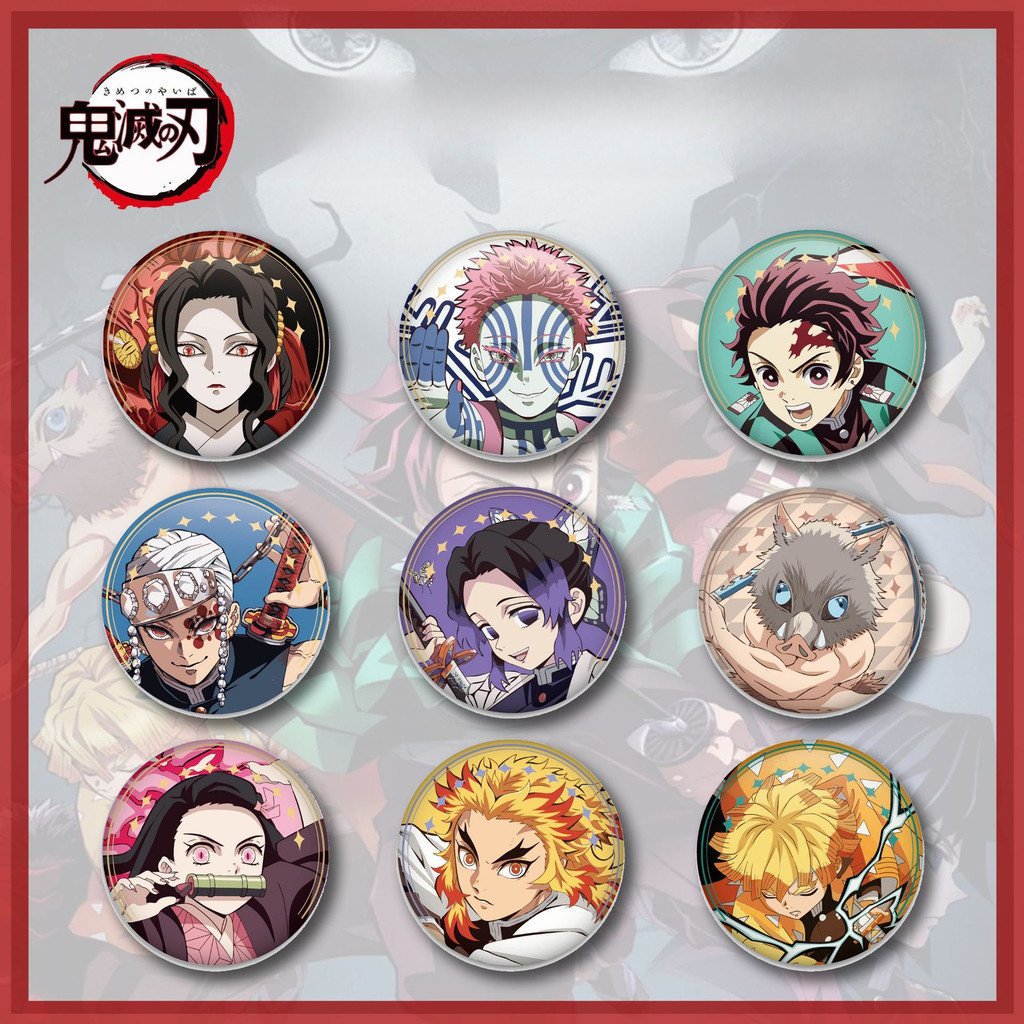 Demon Slayer Double Flash Bar Tanjirou Nezuko Zenitsu Inosuke Tinplate ...