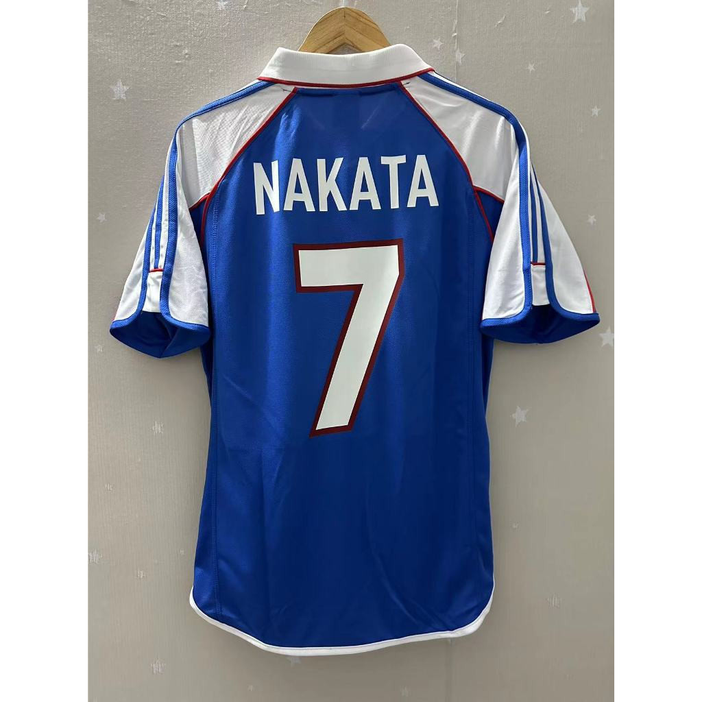 2000 Japan NAKATA Retro Soccer Jersey Home Superior Quality Customized ...
