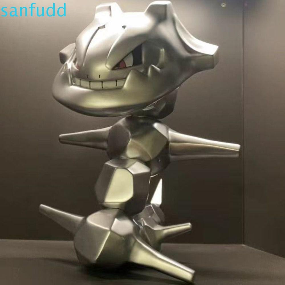 SANFUDD Steelix Action Figure, Model Toy Electroplating Figure Steel ...