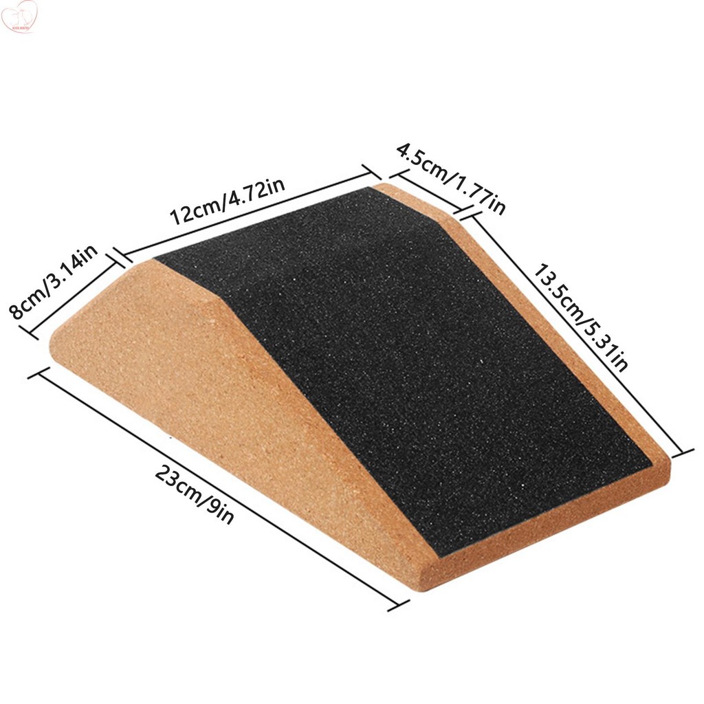 Cork Squat Wedge Blocks Slant Board Professional Squat Ramp for Squats ...
