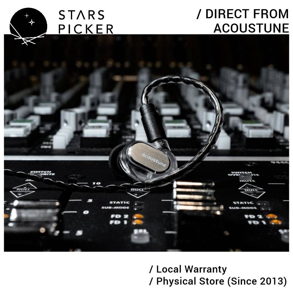 Acoustune RS THREE Monitor series IEM Earphone with Myrinx EL-S Dynamic ...