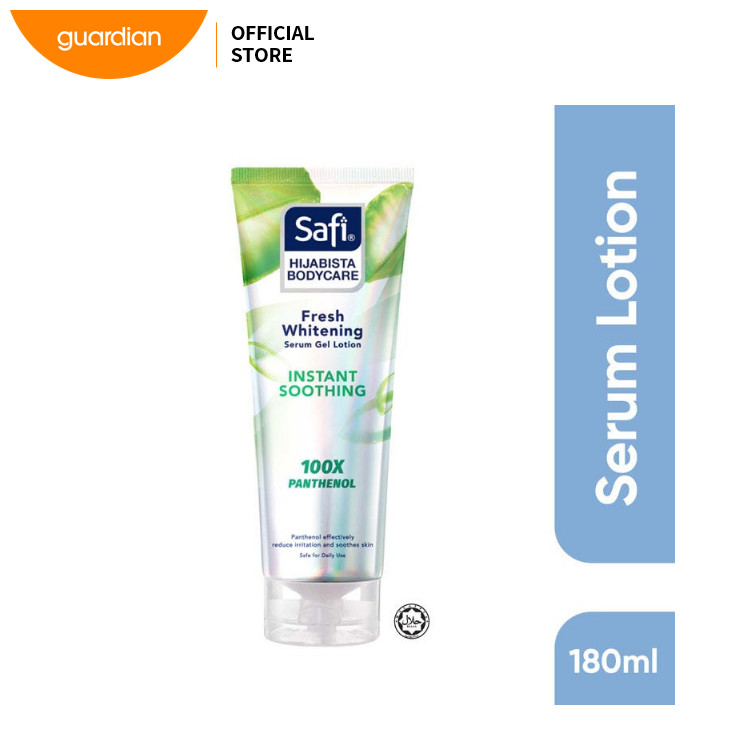 Safi Hijabista Bodycare Serum Lotion Instant Soothing 100X Panthenol ...