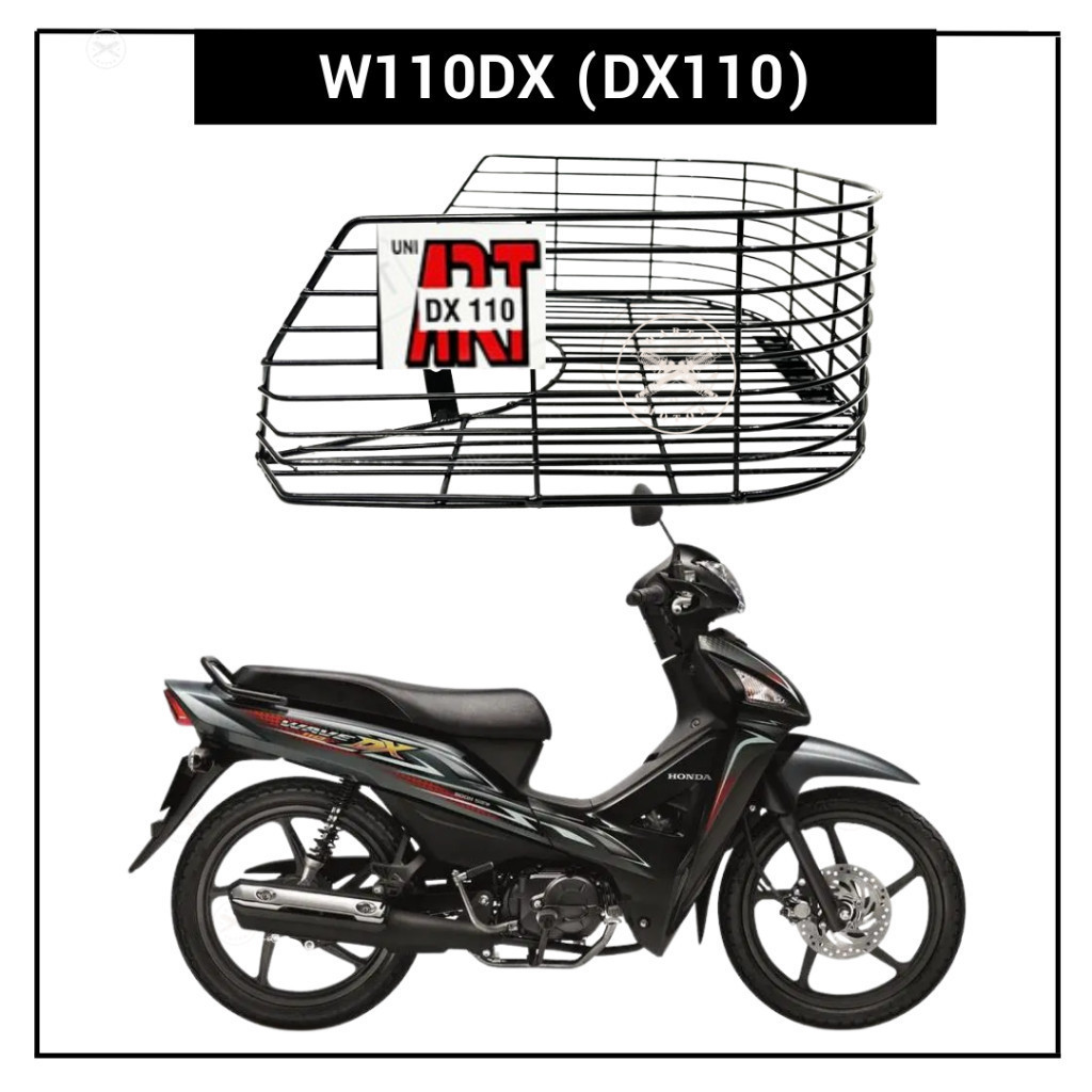 𝗔𝗥𝗧 𝗙𝗥𝗘𝗘 𝗧𝗔𝗣𝗔𝗞 𝗕𝗔𝗪𝗔𝗛 HONDA WAVE 110 DX DX110 W110DX WIRE BASKET IRON ...