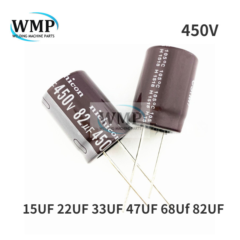 Original Aluminum Electrolytic Capacitor 450V 15UF 22UF 33UF 47UF 68Uf 82UF New | Shopee Malaysia