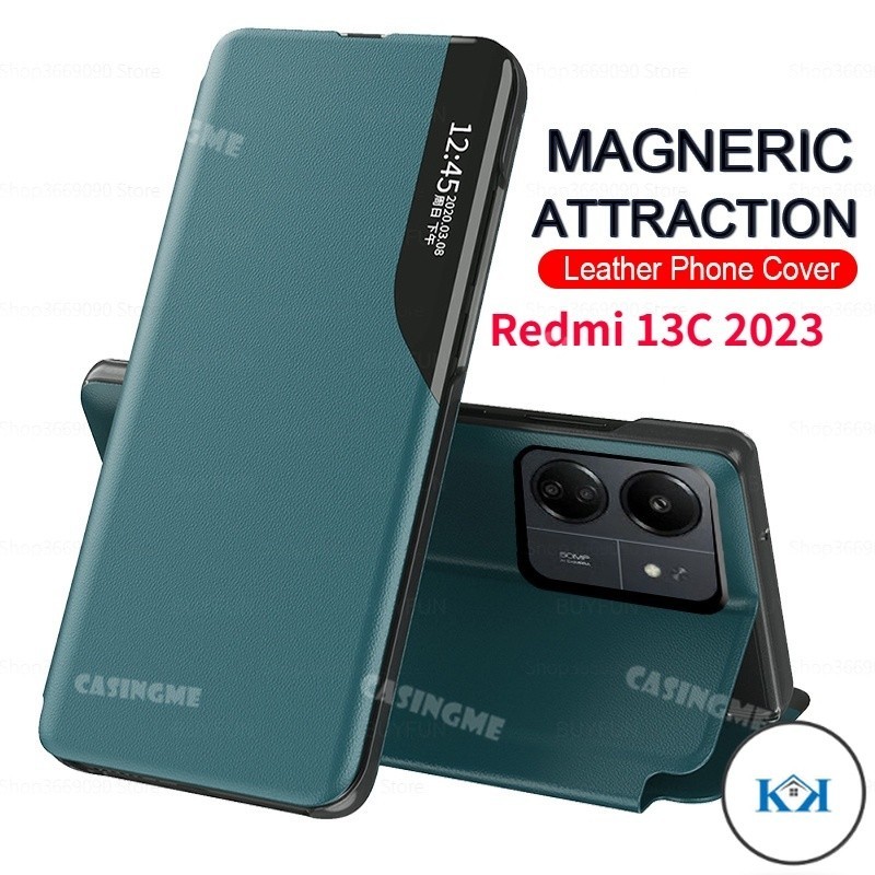 KK Redmi 13C 2023 Flip Smart Touch View Casing For Redmi13C Redmi 13C ...