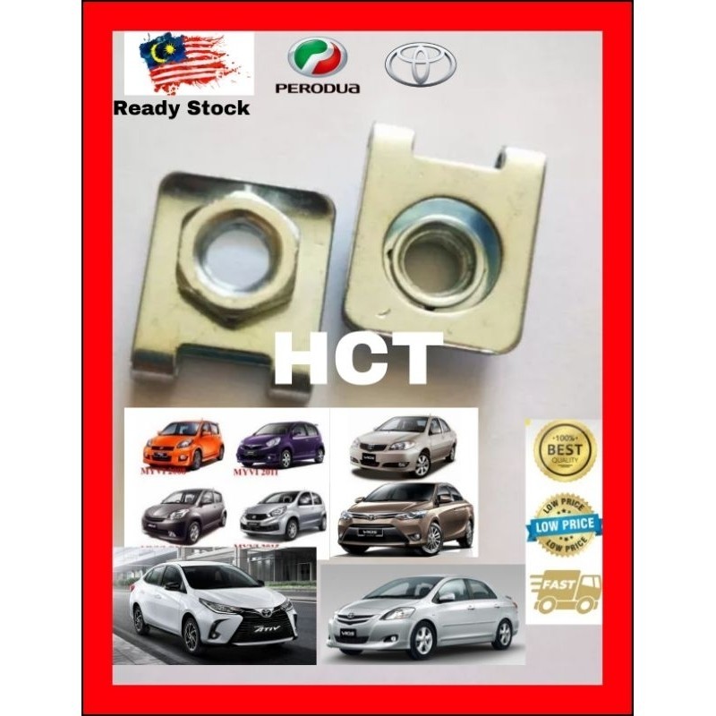 Car number plate pin High quality screws(tahan karat) | Shopee Malaysia