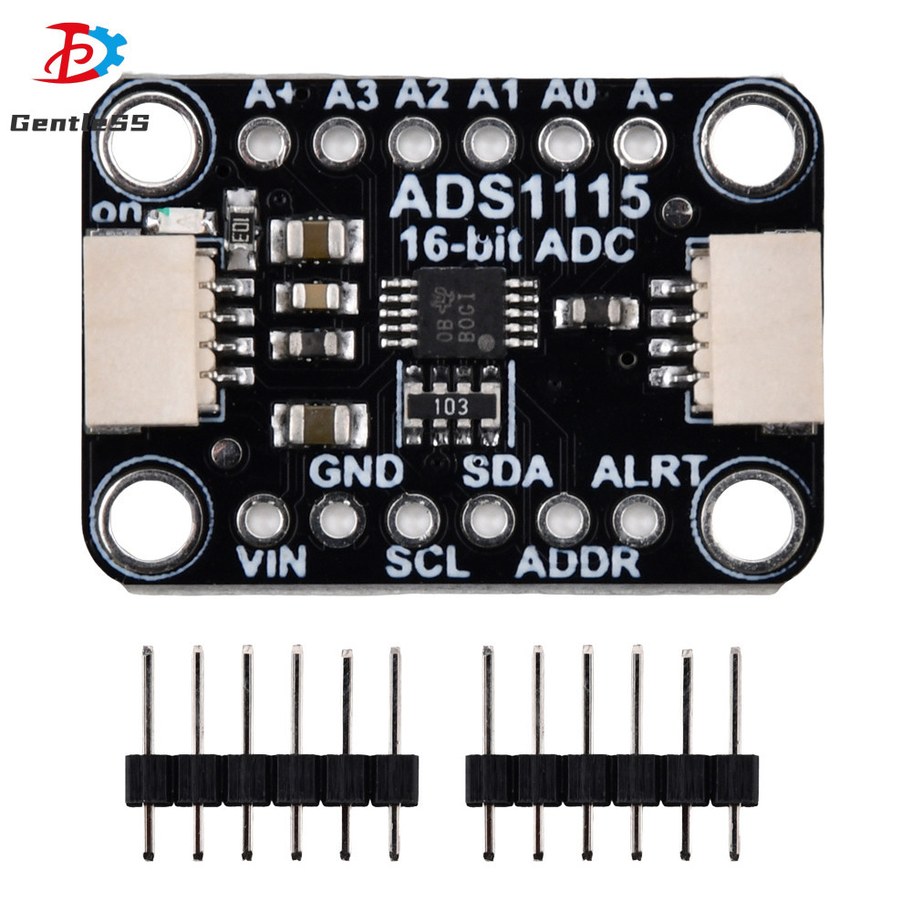 ADS1115 16 Bit 16 Byte 4 Channel I2C IIC Analog-to-Digital ADC PGA ...