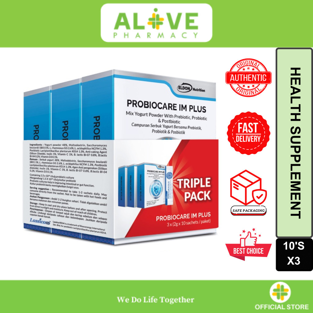 ELDON Pro IM Plus 10'S x 3 (Pek Tiga) | Shopee Malaysia