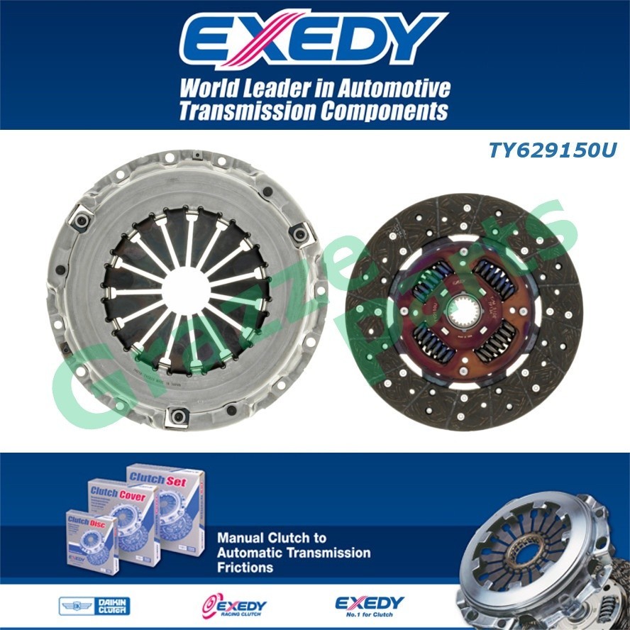 Exedy Daikin (HD) Clutch Kit Set TY629150U Toyota Hilux Vigo KUN25 ...