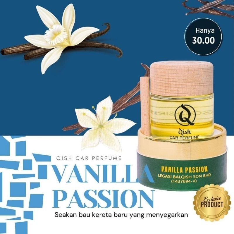 QISH CAR PERFUME BALQISH LEGACY PERFUME KERETA QIH PARFUM ORIGINAL ...