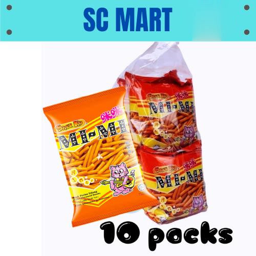 [SC] Snek Ku Mimi Prawn Flavor Snack 70gm x 10pkt (BIG) | Shopee Malaysia