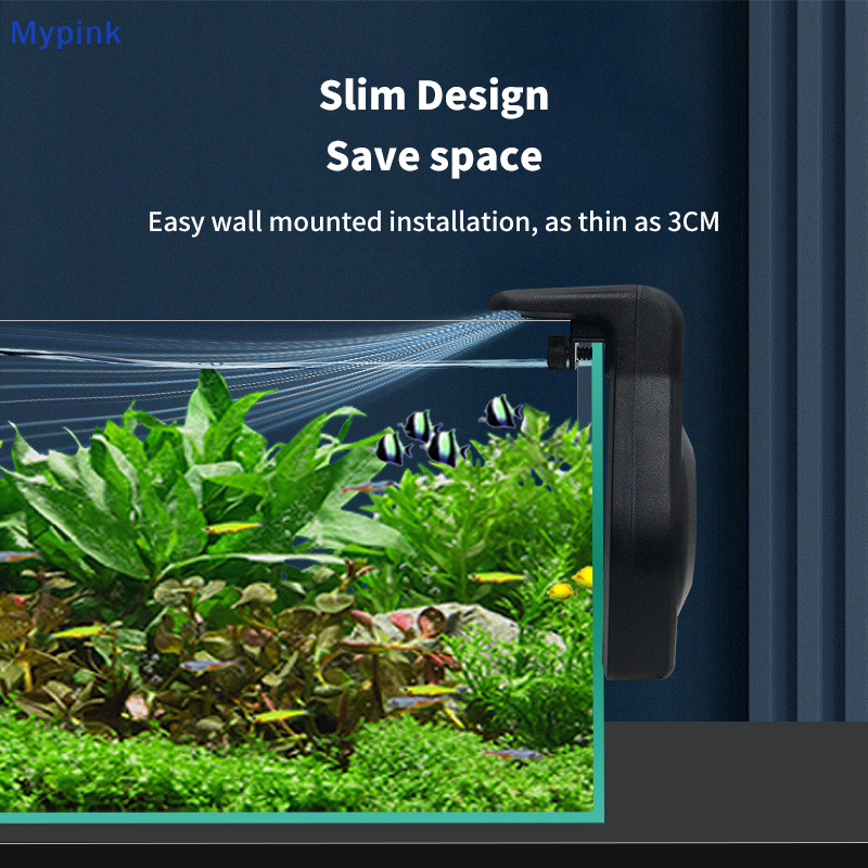 Mypink Fish Chillers Fan Fish Aquarium Cooling Fan Mute Wall-mounted ...