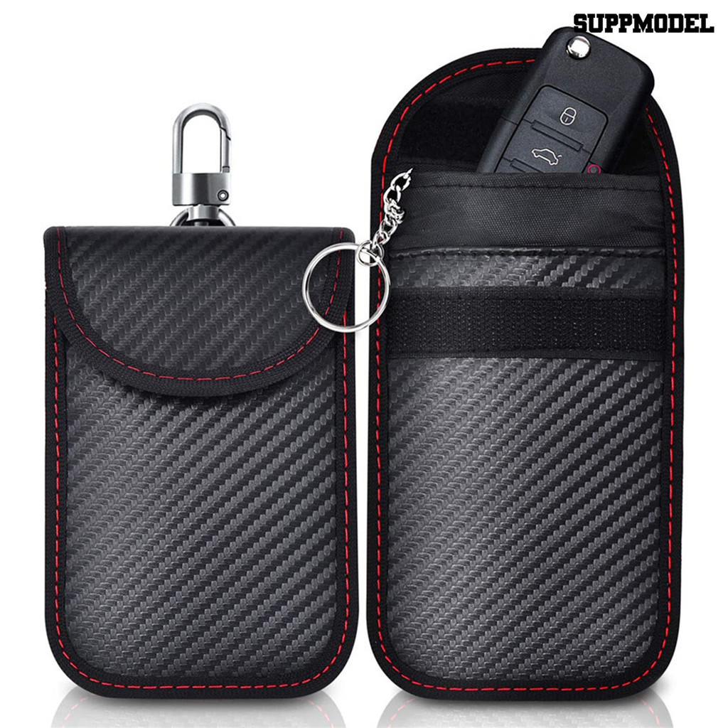 [SM]Faraday Bag Car Key Storage Organizer Wear Resistant Signal ...