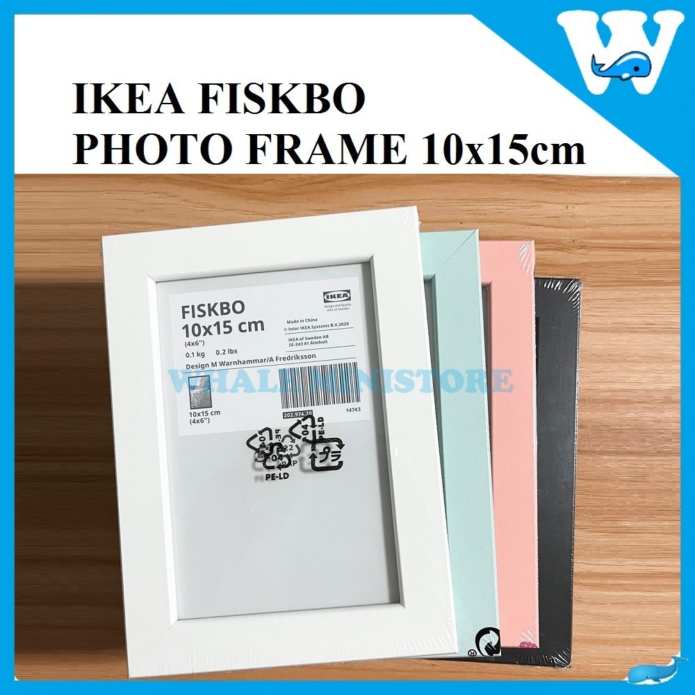 IKEA FISKBO SMALL PICTURE PHOTO FRAME 10X15CM / 4X6" / BINGKAI FOTO ...