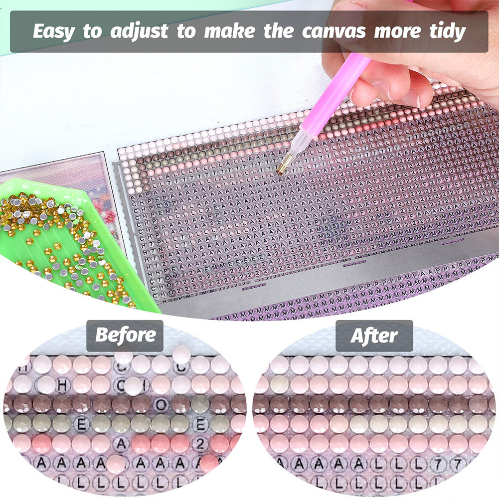 [Acatcool.my] Diamond Painting Ruler with 400 Blank Grids Diamond Art ...