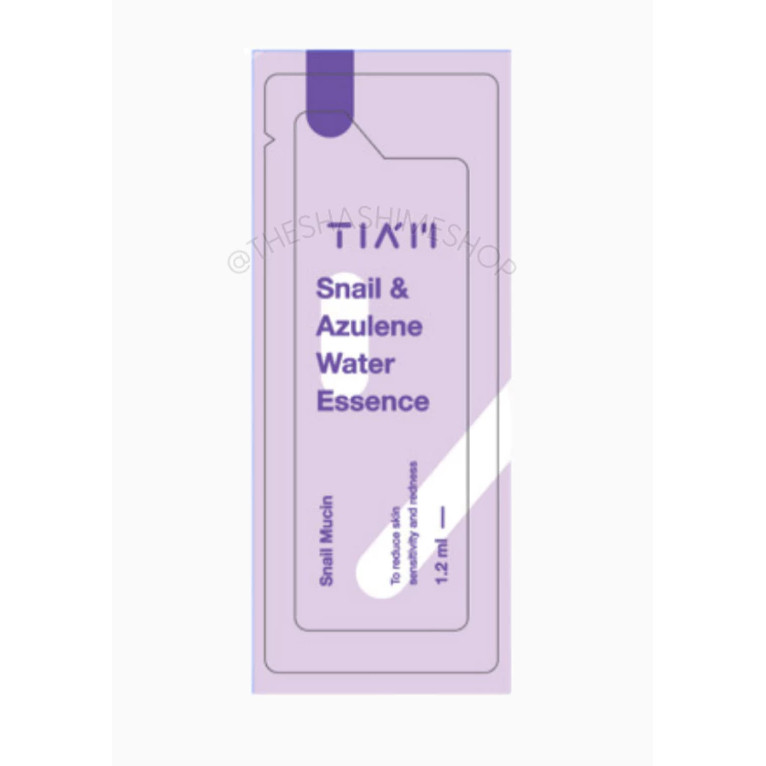 TIAM Snail & Azulene Water Essence 1ml Sachet (Sample) | Shopee Malaysia