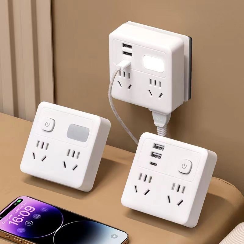 Type 86 Wall Conversion Power Multi-Function Plug Night Light with ...