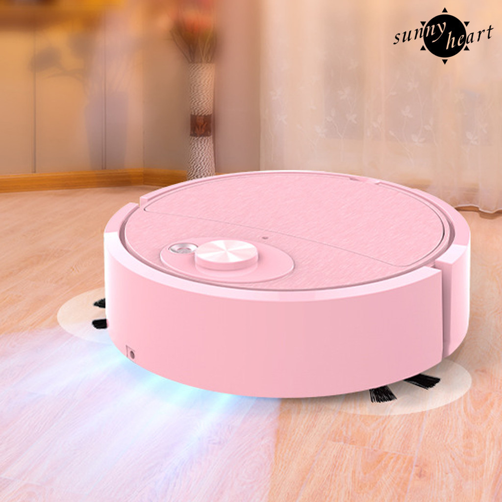 [SH]Mini Cleaner Sweeping Robot Super Suction Low Noise One-key Start ...