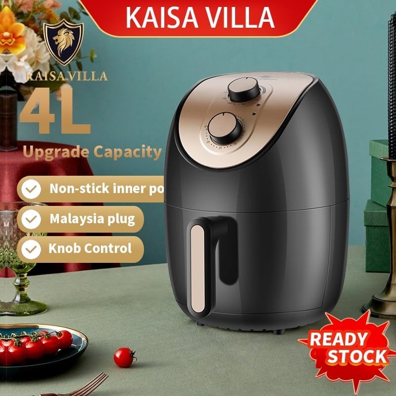 Kaisa Villa Brand Air Fryer Multifunction Large Capacity 4L / 5L / 6.5L non-stick coating Air ...