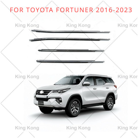 chrome original quality For Toyota FORTUNER 2016 2017 2018 2019 2020 ...
