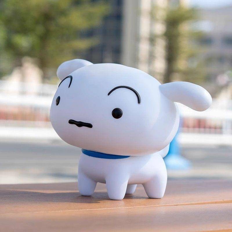 Crayon Shin-chan's Shiro Plushie Adorable Anime Dog Model Child ...