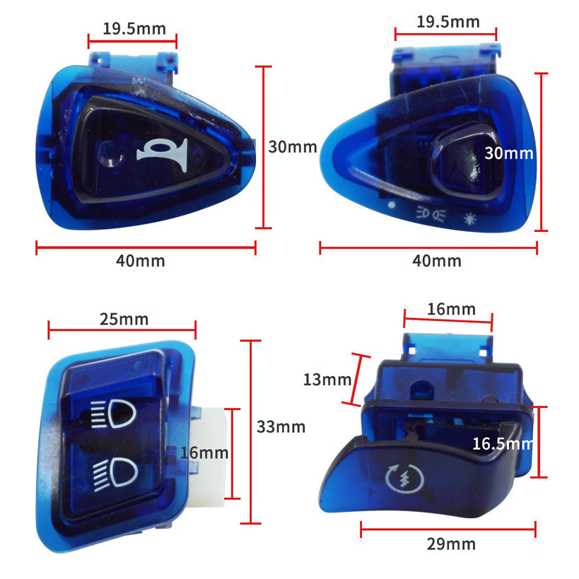 Honda WAVE110 DASH110 Future 125 Alpha Space W110 Motorcycle Push ...