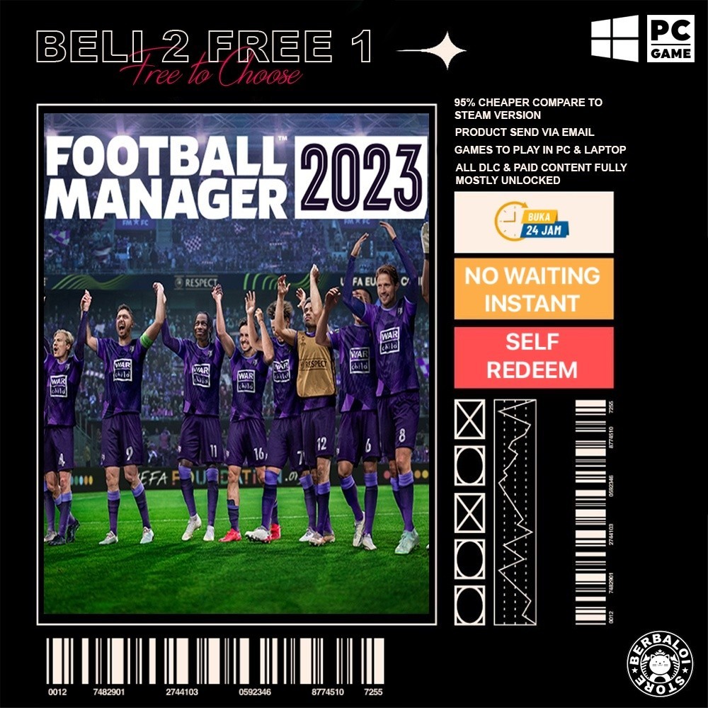 [FAST SEND] FOOTBALL MANAGER 2023 [PC GAME | PC DIGITAL DOWNLOAD ...