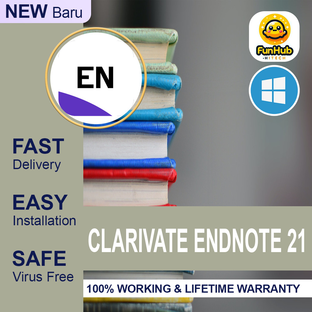 100% WORKS EndNote 21 ⭐ Full Version ⭐ Windows PC Software | Lifetime Premium | Shopee Malaysia