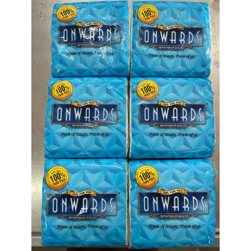 Onwards Napkin Serviettes White/Onwards napkin tissue/tisu bungkus ...