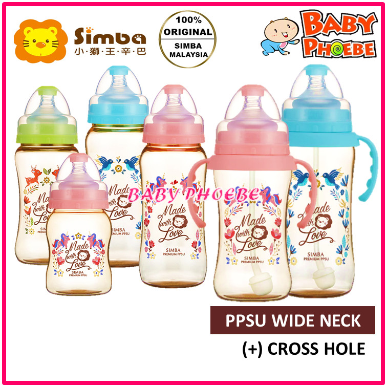 [Original Simba Malaysia] Simba Dorothy Wonderland PPSU Wide Neck Baby Feeding Bottle Botol Susu ...