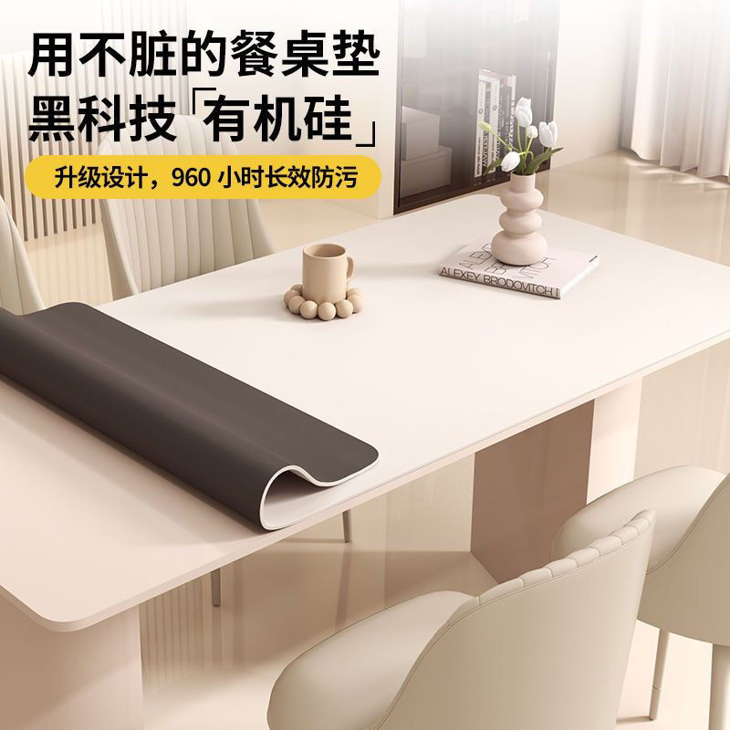 Upgraded Ecological Silicon Desk Mat Desk Student Study Desk Mat ...
