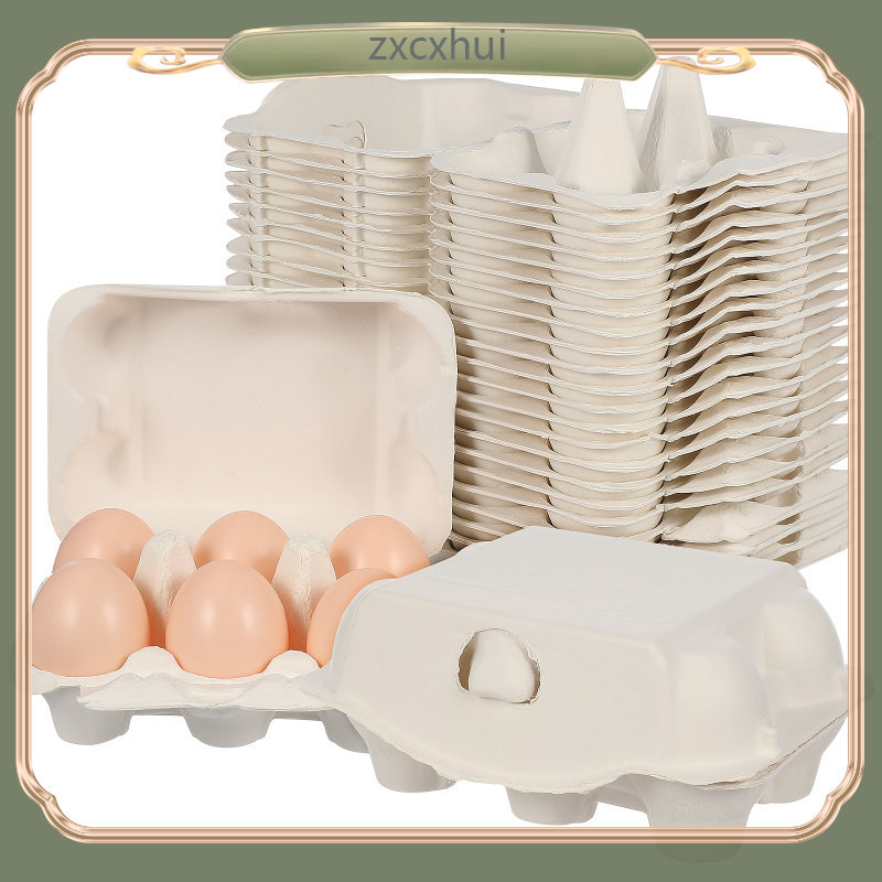 12 Pcs Packing Boxes Tray Carton Container Bulk Cardboard Cartons ...