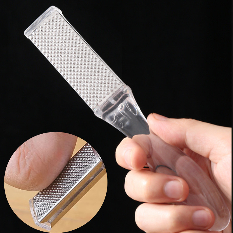 Foot File Heel Grater Hard Dead Skin Callus Professional Stainless ...