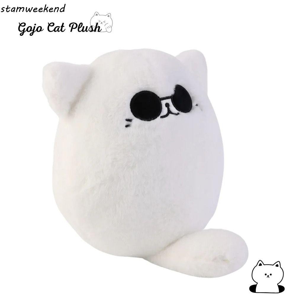 STAMWEEKEND Gojo Cat Plush, Stuffed Animals Sunglasses Satoru Gojo ...
