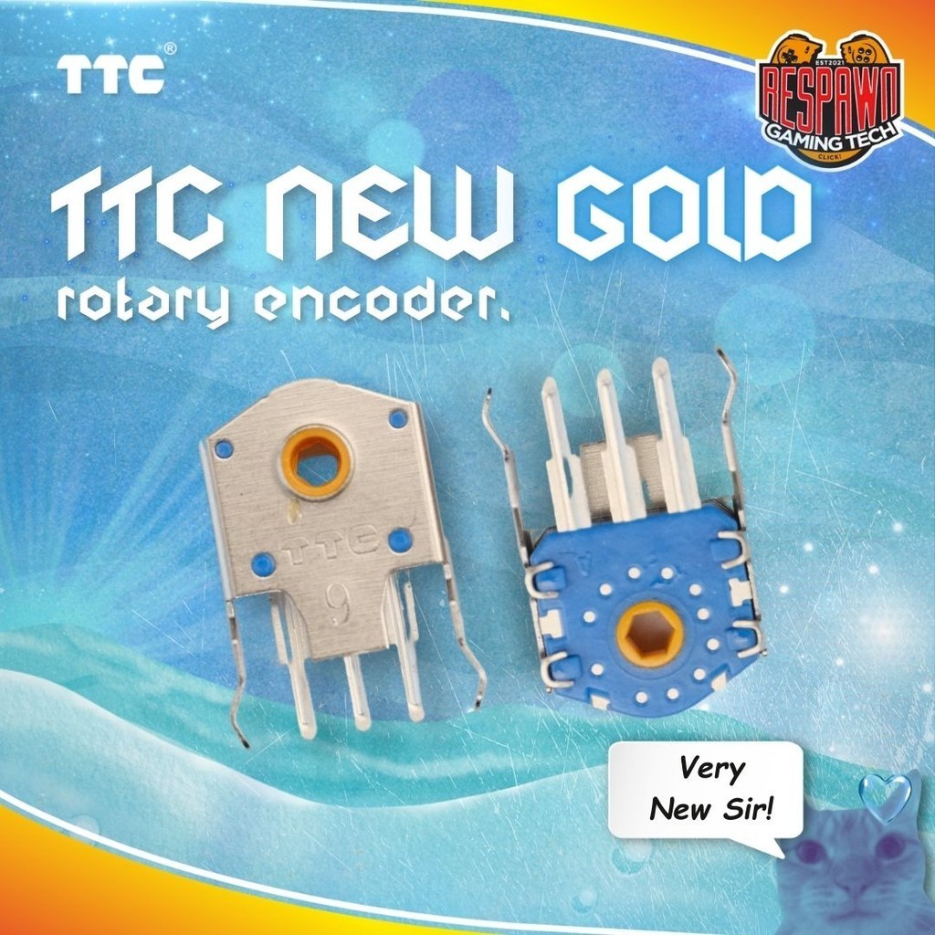 TTC New Gold Mouse Rotary Encoder | Shopee Malaysia