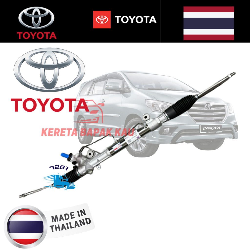 TOYOTA INNOVA POWER STEERING RACK (NEW) Made In Thailand 44200-OK070 ...