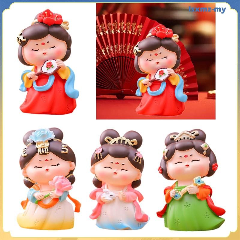 [LsxmzMY] Cartoon Tang Resin Statue Desktop Collectible Sculpture for ...