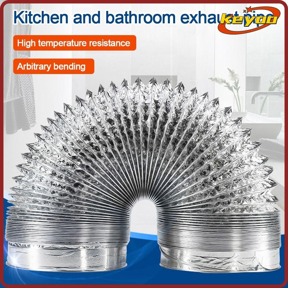 [KEYOO] Ventilation Duct, Insulated Scalable Ventilator Pipe, Durable ...