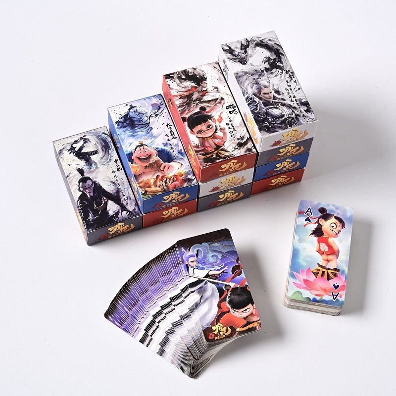 Nezha 2 Motong Haunted Sea Lotus Cake CP Playing Cards Multiplayer ...