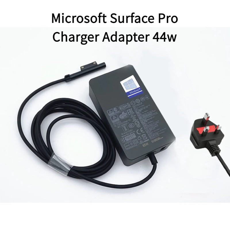 Microsoft Surface Pro Charger Adapter 44w 15v 2.58a X Pro 6 Pro 5 Pro 4 ...