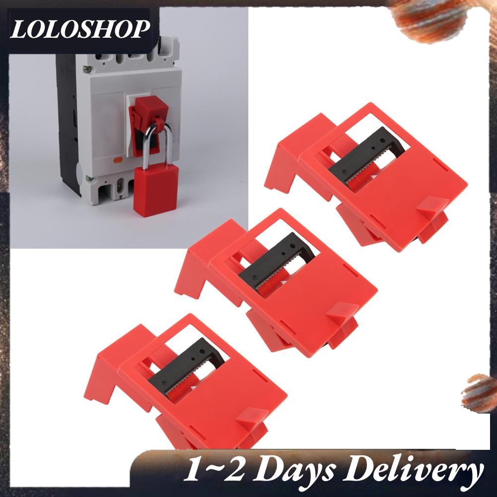 Loloshop 3 Pieces Large Circuit Breaker Lockout Temperature Clamp On ...