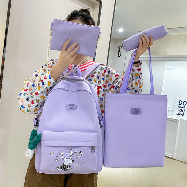 School Bags Beg galas bergaya Mori yang kecil dan segar, wanita 2024 versi Korea baru sekolah ...