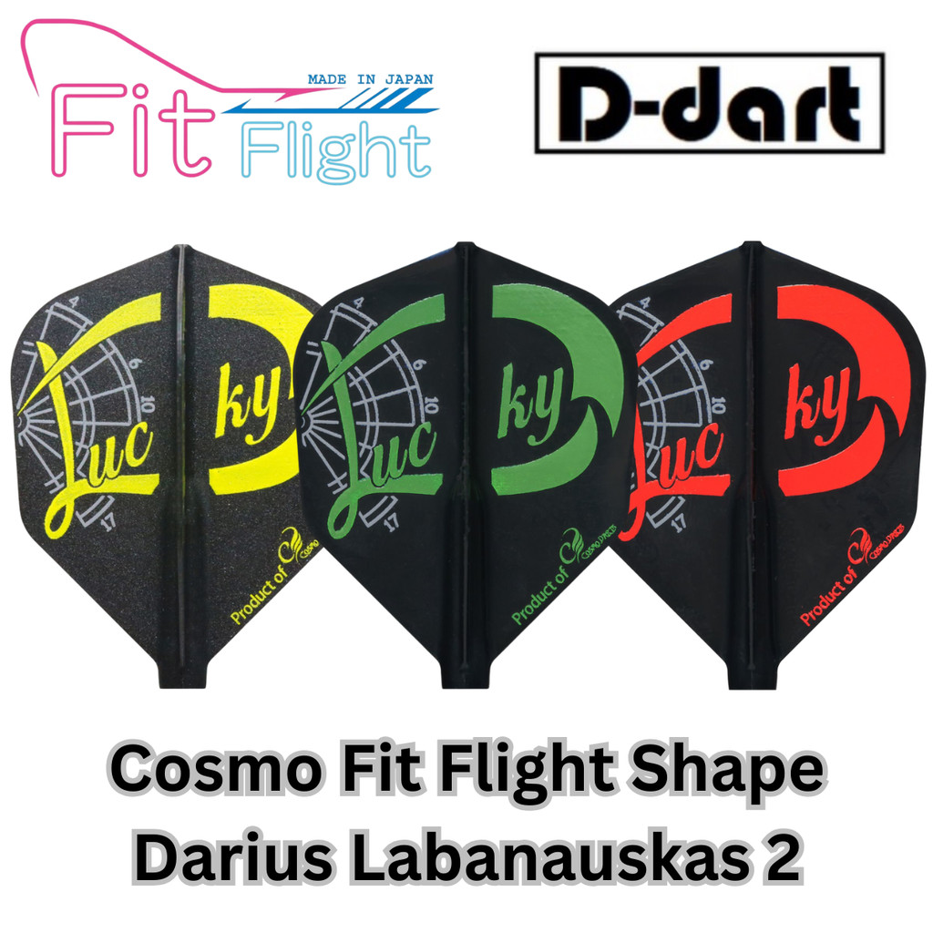 COSMO FIT FLIGHT - DARIUS LABANAUSKAS SHAPE NORMAL HARD FIT FLIGHTS ...