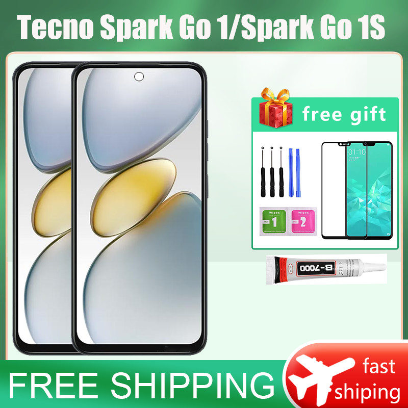 Original Display Tecno Spark Go 1 KL4 Spark Go 1S KL4h LCD Touch Screen Replacement | Shopee ...