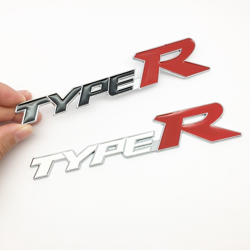 3D Car Styling Sticker Metal TYPER Logo Emblem Rear Tailgate Badge for ...