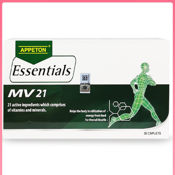 Appeton Essentials MV21 ( 30 Caplets ) | Shopee Malaysia