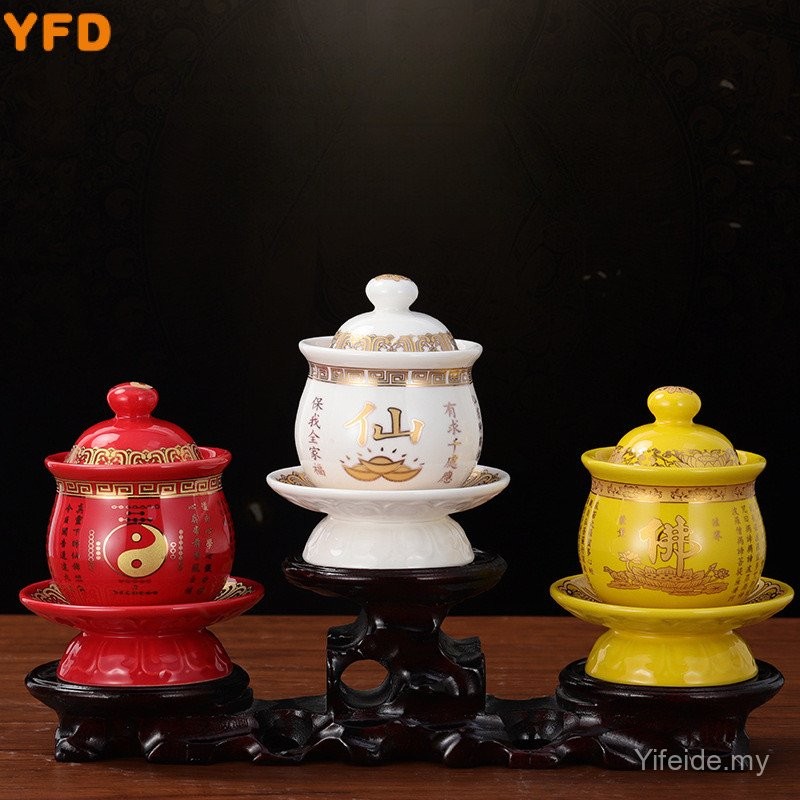 Cawan Penawaran Cawan Air Suci Seramik YFD untuk Cawan Penawaran Tuhan ...