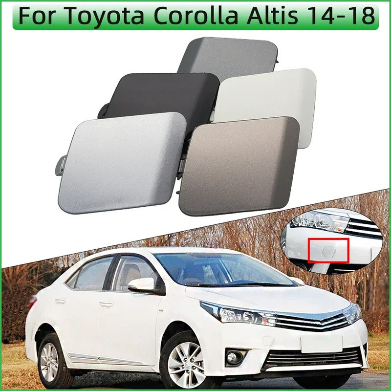 moto22r Car Front Bumper Towing Hook Cover Lid For Toyota Corolla Altis ...
